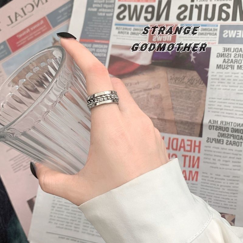 316L Black ring Men ring for Male Jewelry boss Ring couple cincin hitam ...