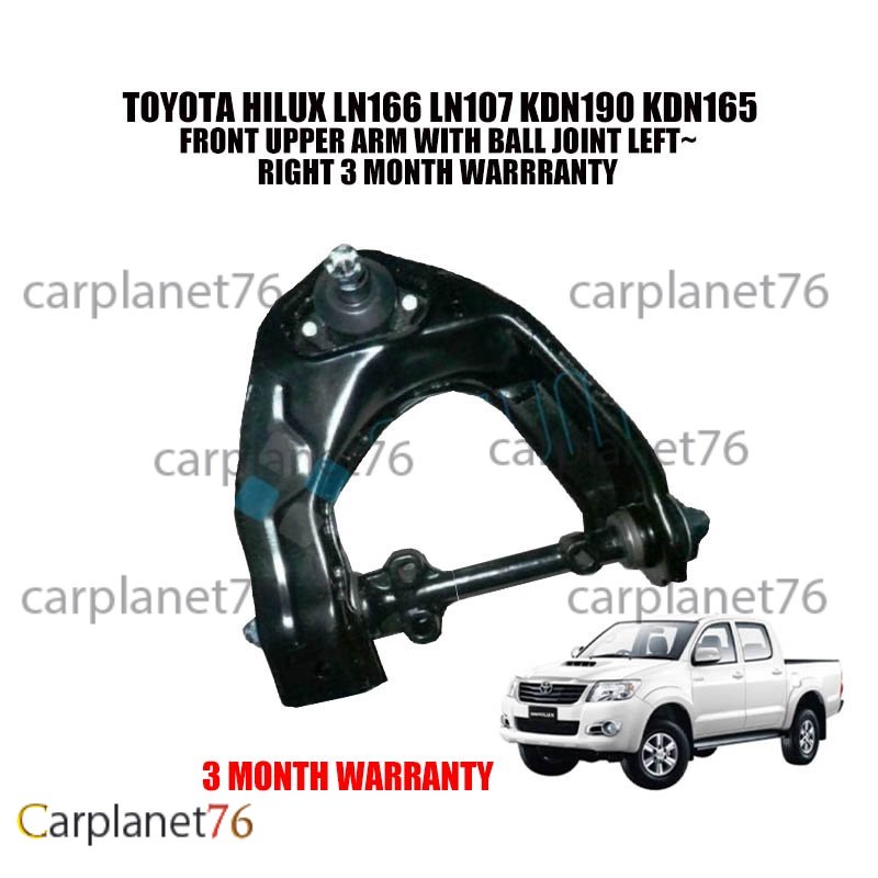 TOYOTA HILUX LN166 LN107 KDN190 KDN165 FRONT UPPER ARM WITH BALL JOINT ...