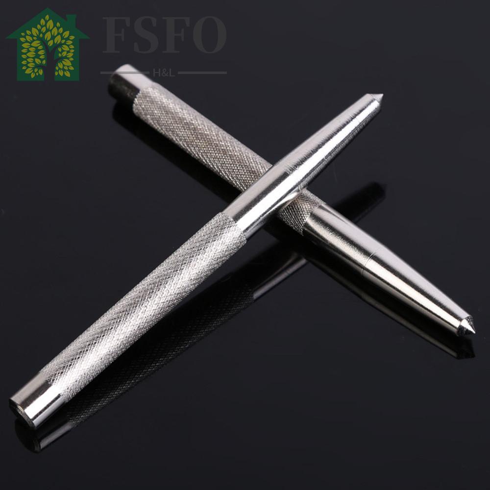 Knurled Centre Punch 94mm Carbon Steel Drilling Metal Hardened Sliver ...