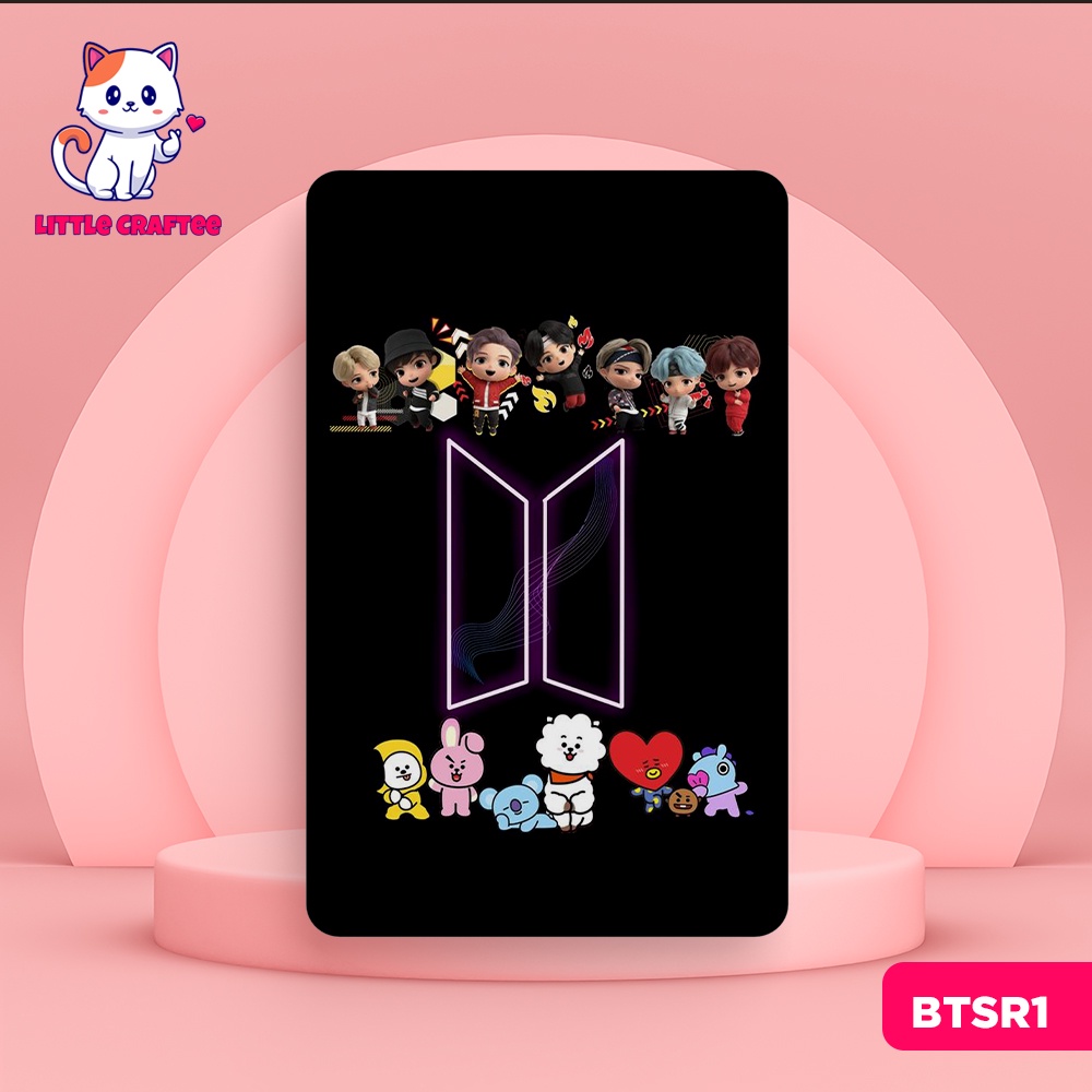 BTS21 [Series 1] -TnG Card Sticker Cover (Waterproof, High Quality ...