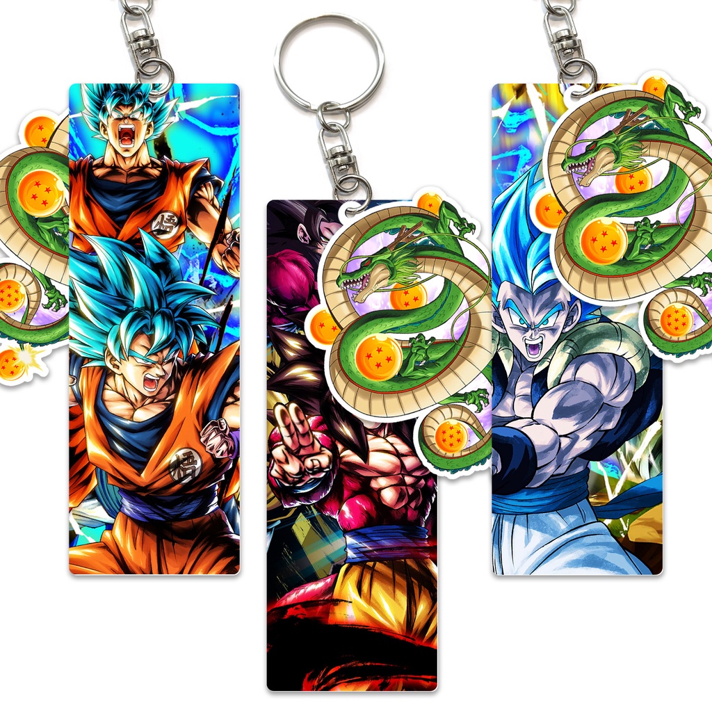 Anime Peripheral Dragon Ball Keychain Super Saiyan Pendant A Variety of ...