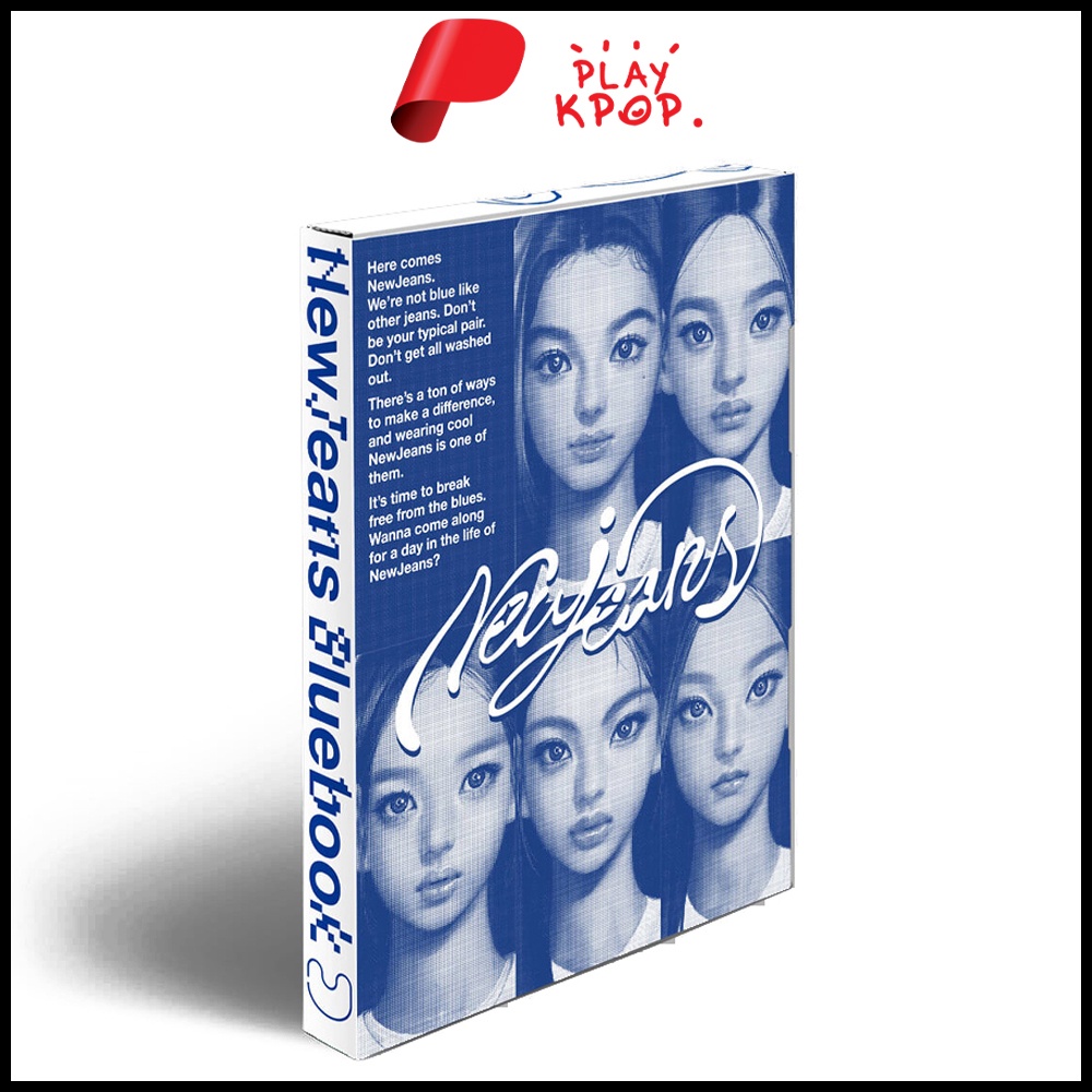 NewJeans - 1st EP [NEW JEANS] BLUEBOOK Ver. | Shopee Malaysia