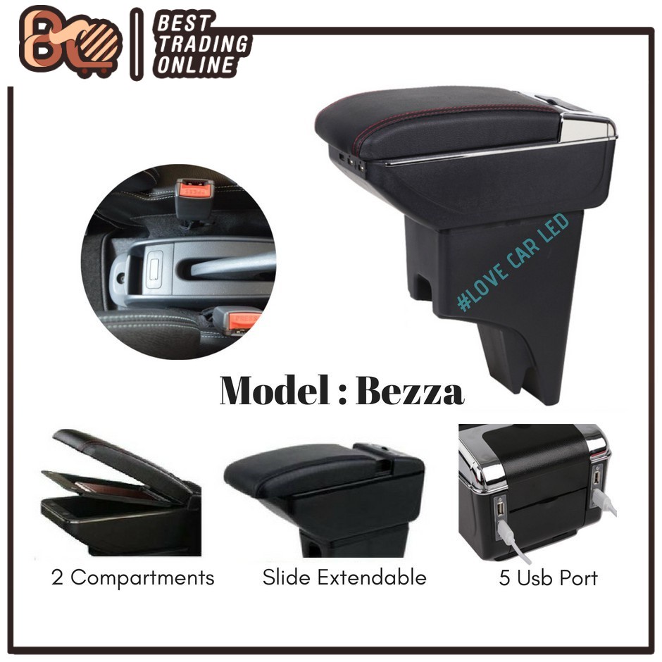 OEM ARM REST WITH 7USB (BEZZA) | Shopee Malaysia