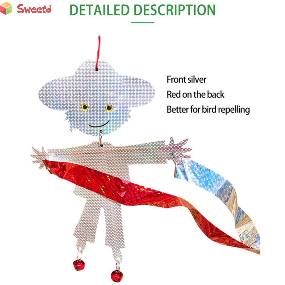 Premium Scarecrow Reflective Bird Repellent Scarer Effective Pigeon ...