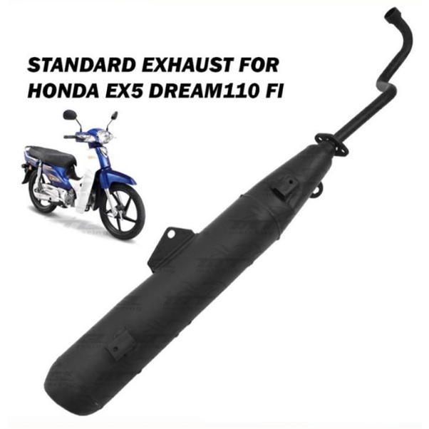 Honda Dream110 Fi EX5 110 Fi EX5110 Fi Dream 110 Fi Fuel Injection Muffler Ekzos Exhaust Exzos ...
