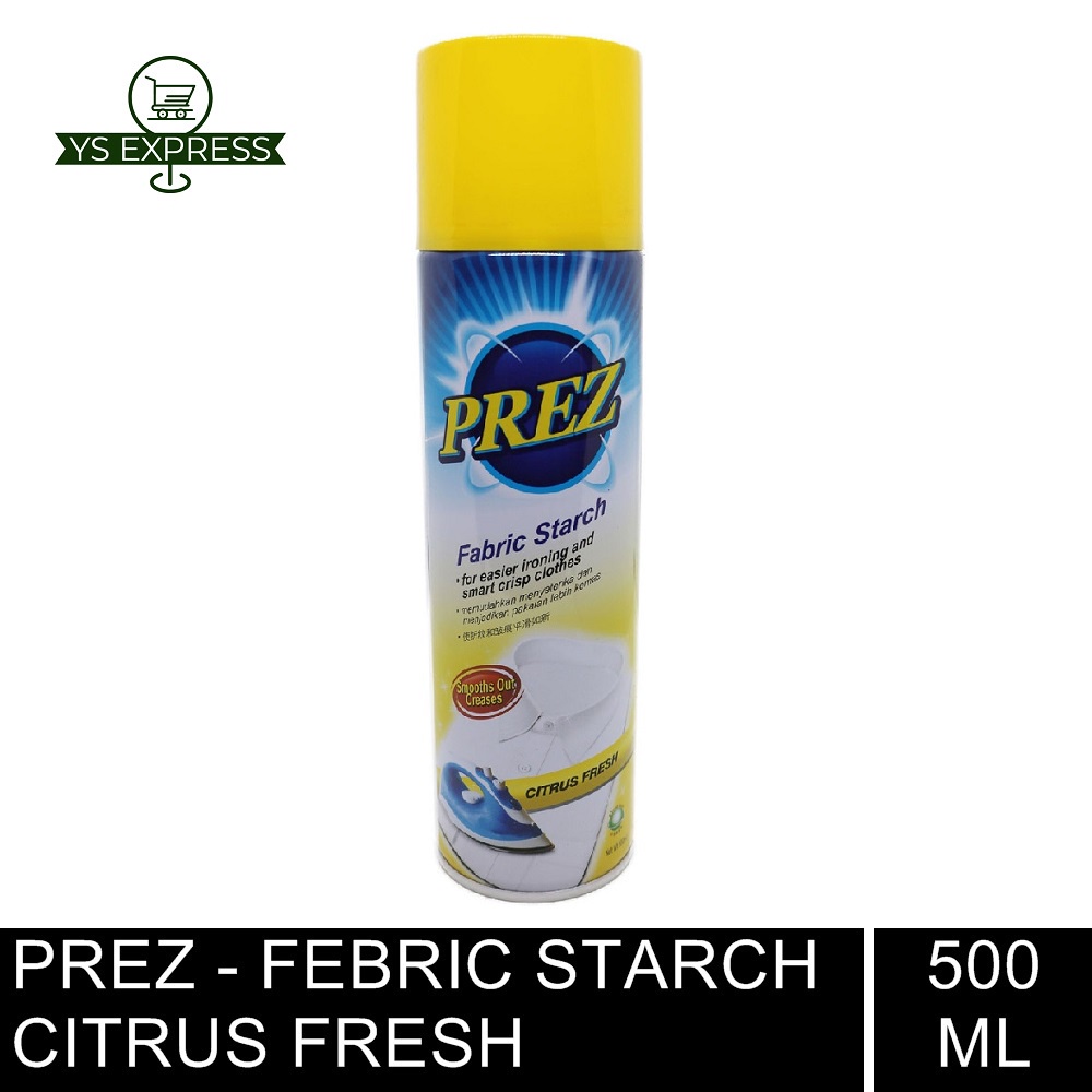 PREZ FABRIC STARCH CITRUS FRESH 500ML | Shopee Malaysia