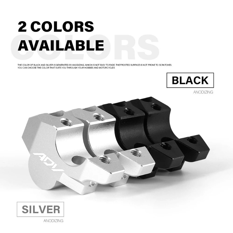 Honda ADV160 ADV150 ADV350 Motorcycle Handlebar Riser Drag Handle Bar Clamp Extend Adapter ...