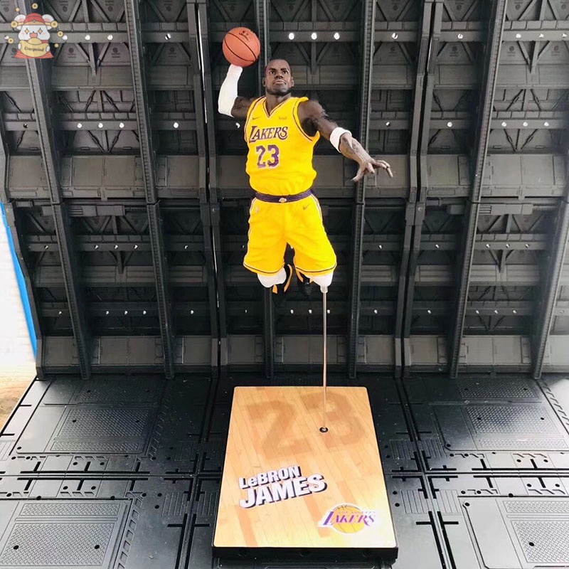 NBA 2k19 LeBron James Toy Figure Toys Cartoon Character Doll Model for ...