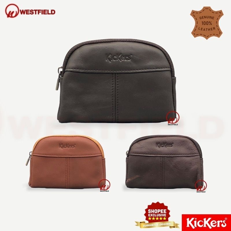 KICKERS PREMIUM LEATHER COIN & CARD POCKET WALLET PURSE ( KIC 88371 ...