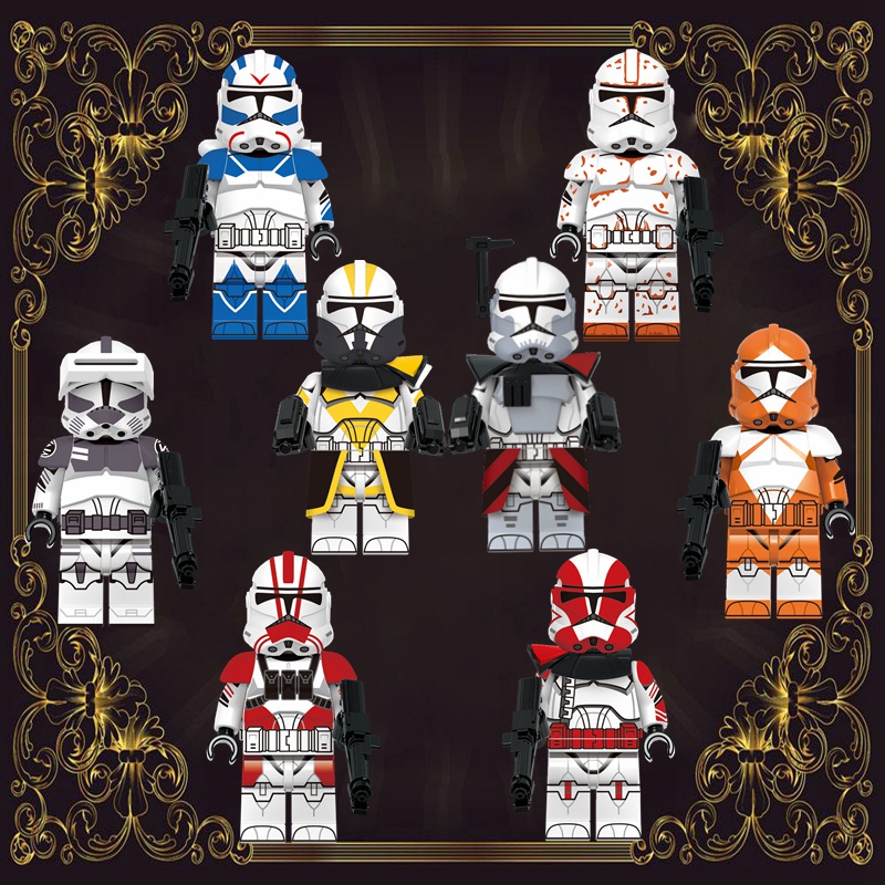Captain Grey Kamino Colt Birthday Gift Education Toys For Children DIY ...
