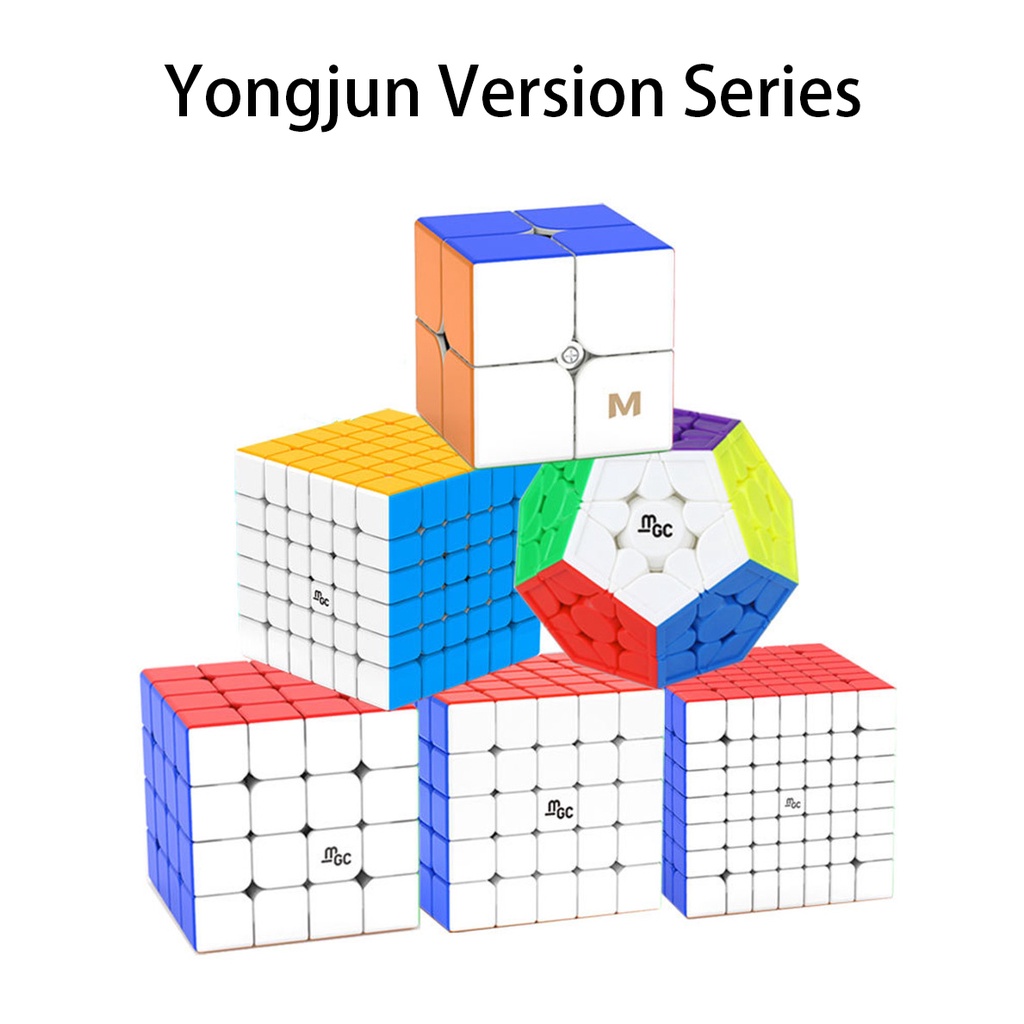 YJ MGC 2x2 3x3 4x4 5x5 6x6 7x7 Elite M Magnetic Megaminxeds Version ...
