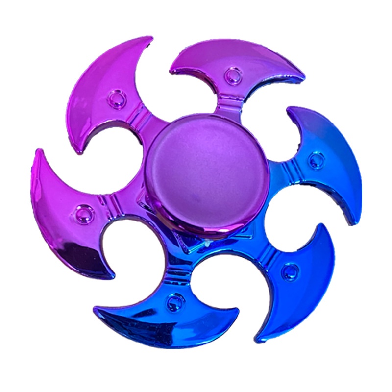 Fingertip Fidget Toys Gyroscope Colorful Fidget Spinner Zinc Alloy ...