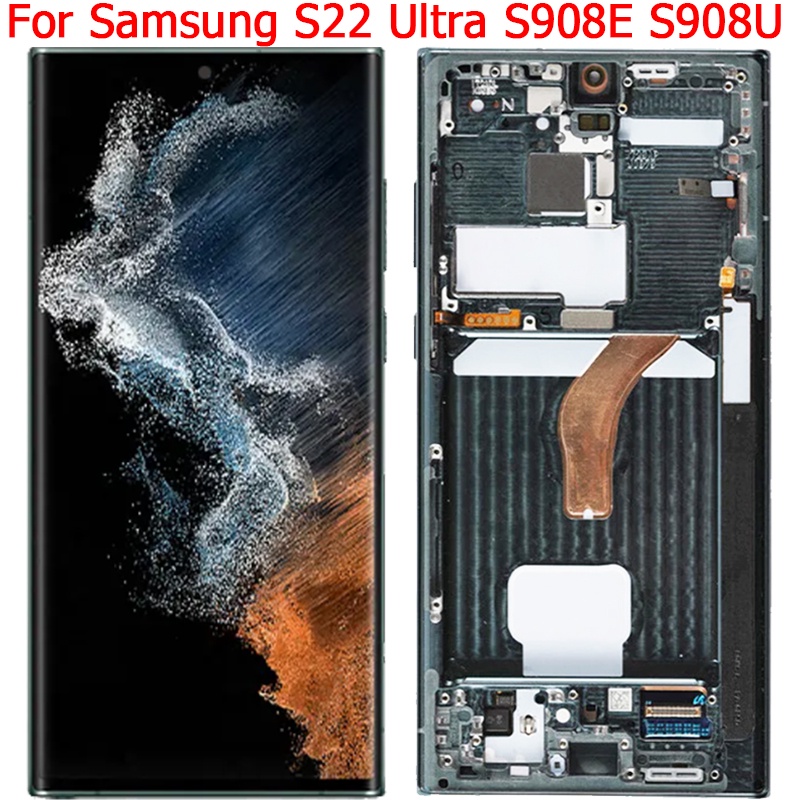Super AMOLED / OLED Display For Samsung Galaxy S22 Ultra 5G Display LCD ...
