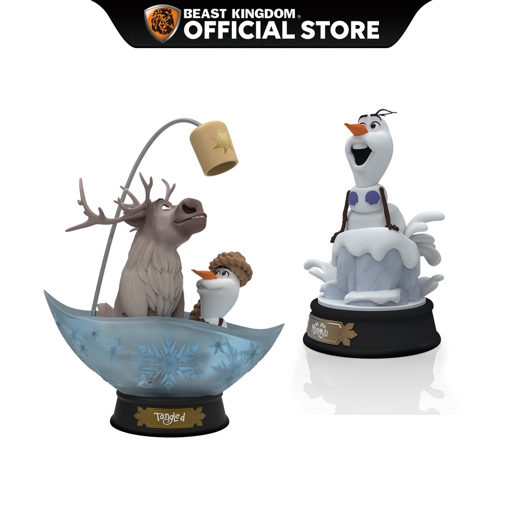 Beast Kingdom MDS-002SP Olaf Presents Series - Olaf Rapunzel & Ariel 2 ...