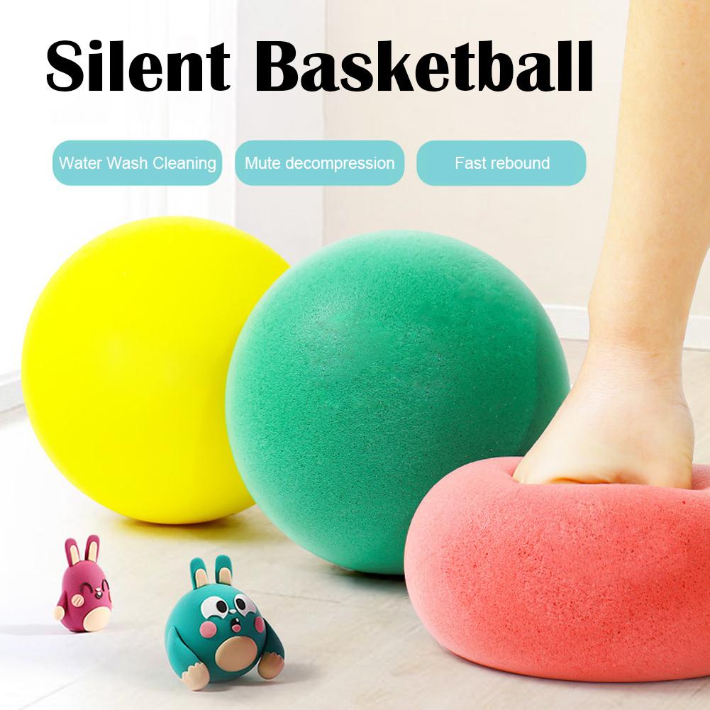 Silent Basketball Foam Basketball Indoor Silent Training Children ...