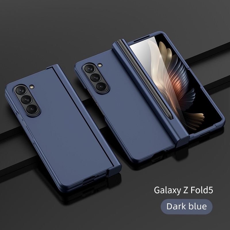 Hinge PC Silicone 360-degree Full Body Casing Samsung Galaxy Z Fold 5 ...