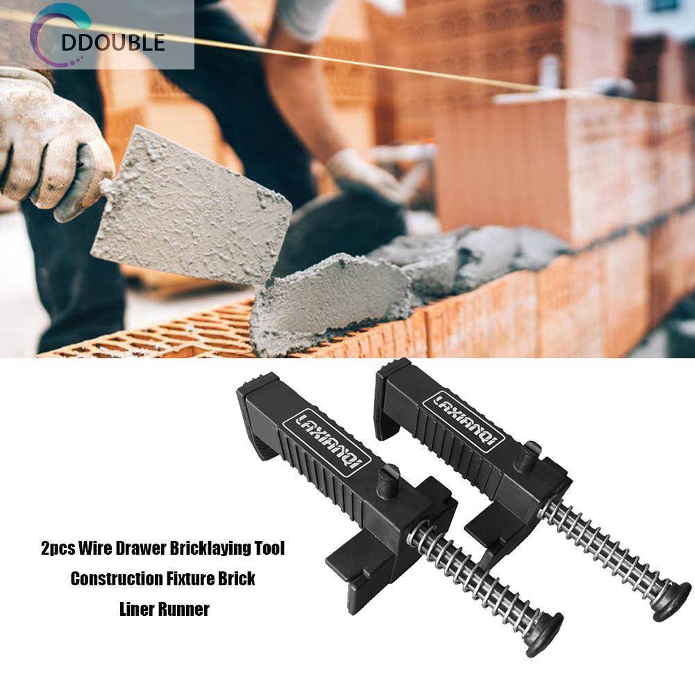 2/4Pcs Brick Liner Runner Wire Drawer Bricklaying Fixer for Building ...
