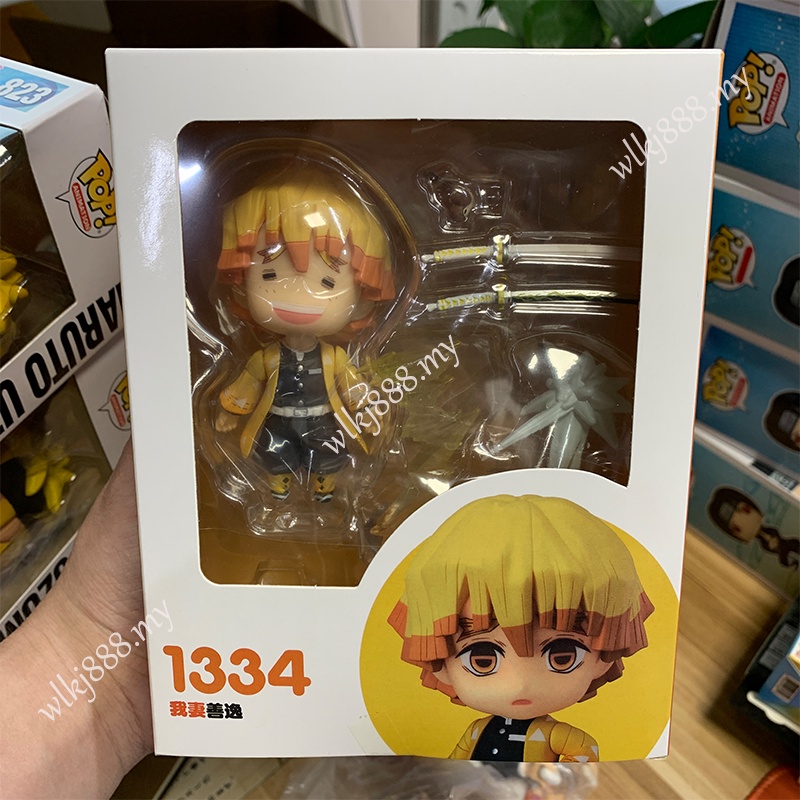 Demon Slayer Nendoroid Tanjirou Nezuko 1194 1334 Zenitsu 1655 Kochou ...