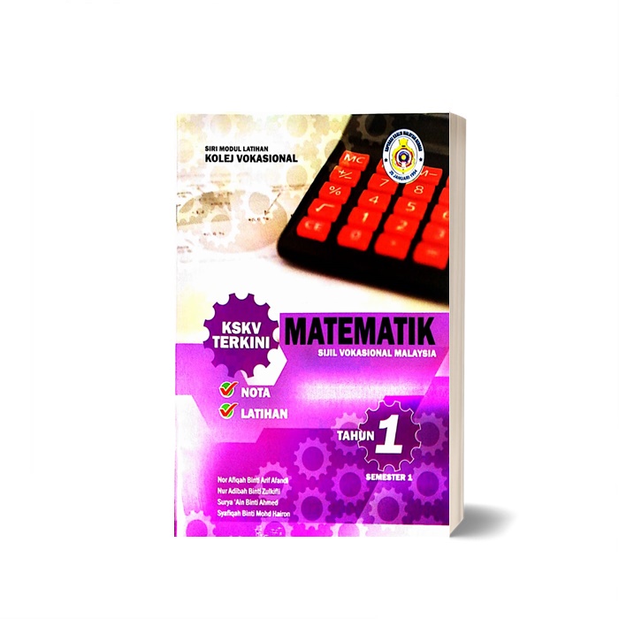 Siri Modul Latihan Kolej Vokasional: Matematik Tahun 1 Semester 1 | Shopee Malaysia