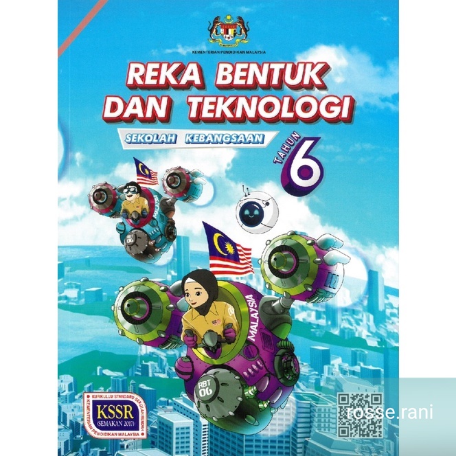DBP: Buku Teks Reka Bentuk dan Teknologi Tahun 6 SK KSSR / RBT Tahun 6 ...
