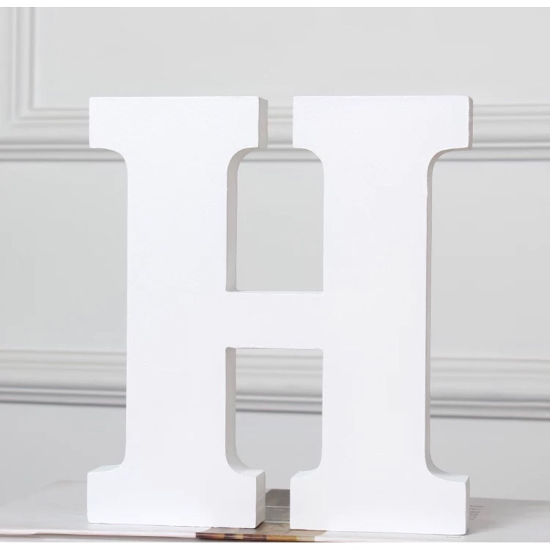 H29cm Waterproof Alphabet ABC Letter Box Huruf Hiasan Dinding Huruf ABC ...