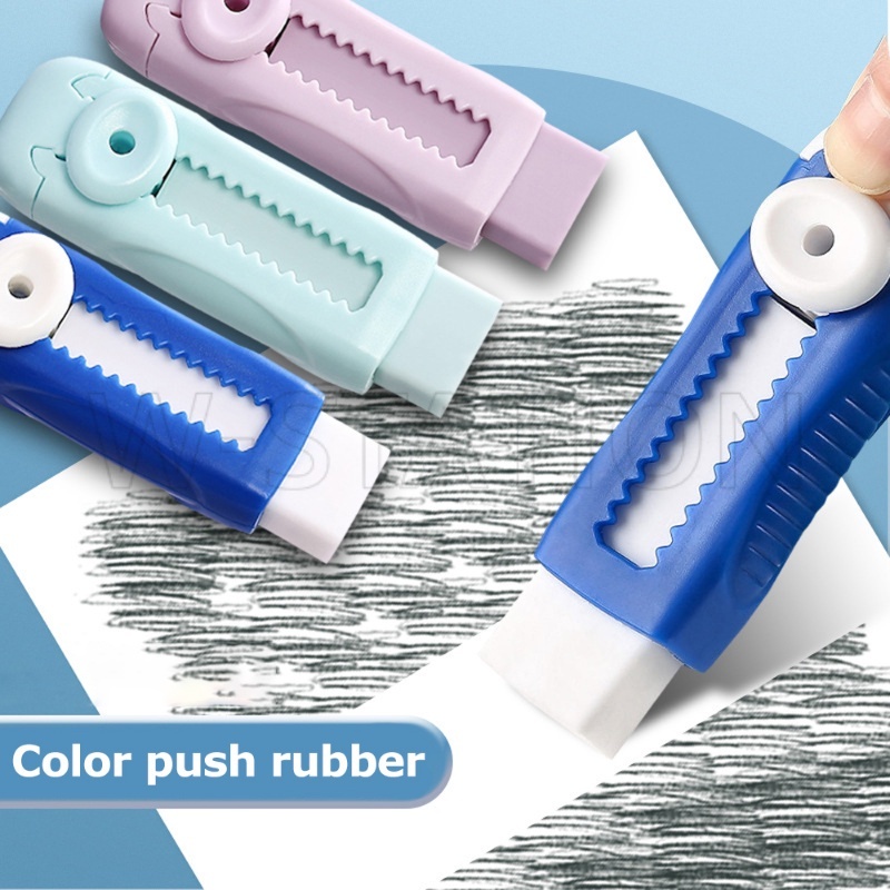 Useful Mini Portable Push And Pull The Eraser / Morandi Creative ...