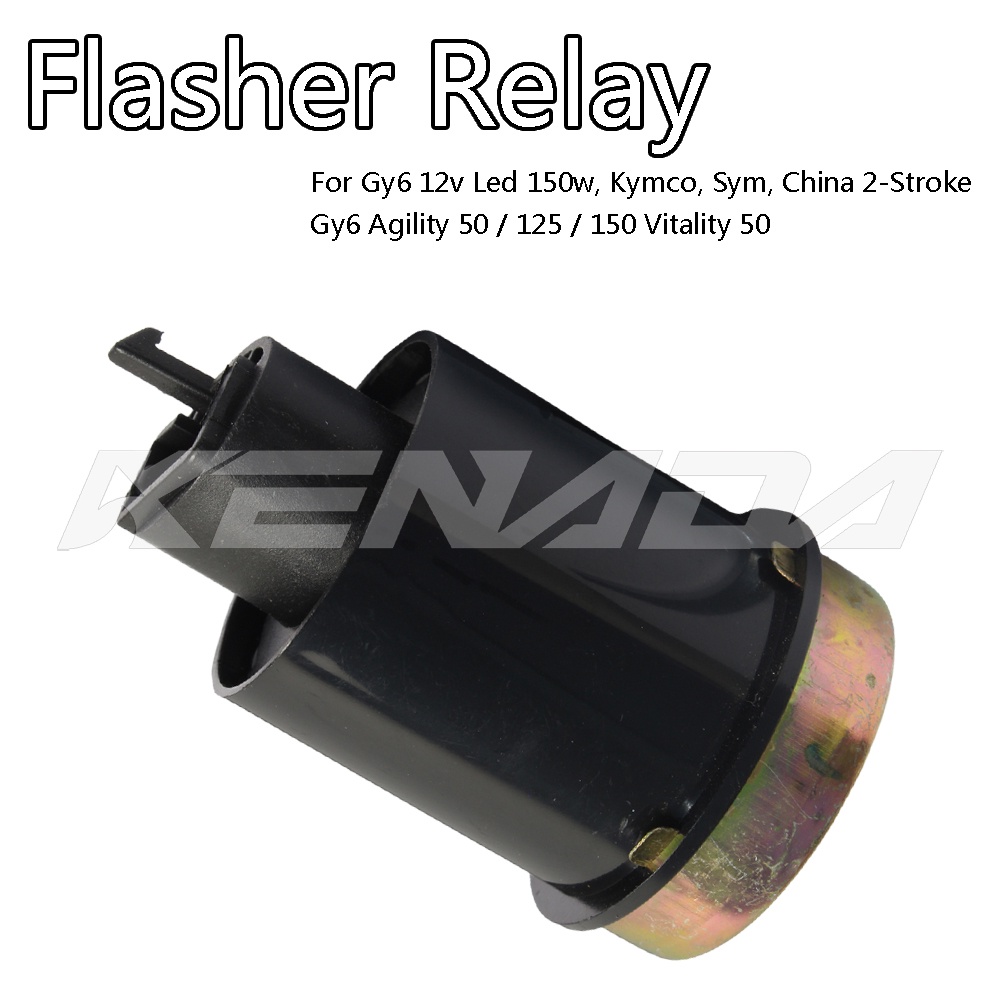 SIGNAL RELAY FLASHER RELAY GY6 12V WAVE125 PASSION VF3I SIGNAL RELAY 3 ...
