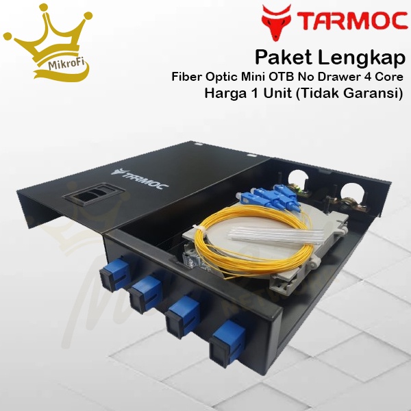 Tarmoc Fiber Optic mini OTB 4 Core SC|Rosette FO Iron 4C Complete ...