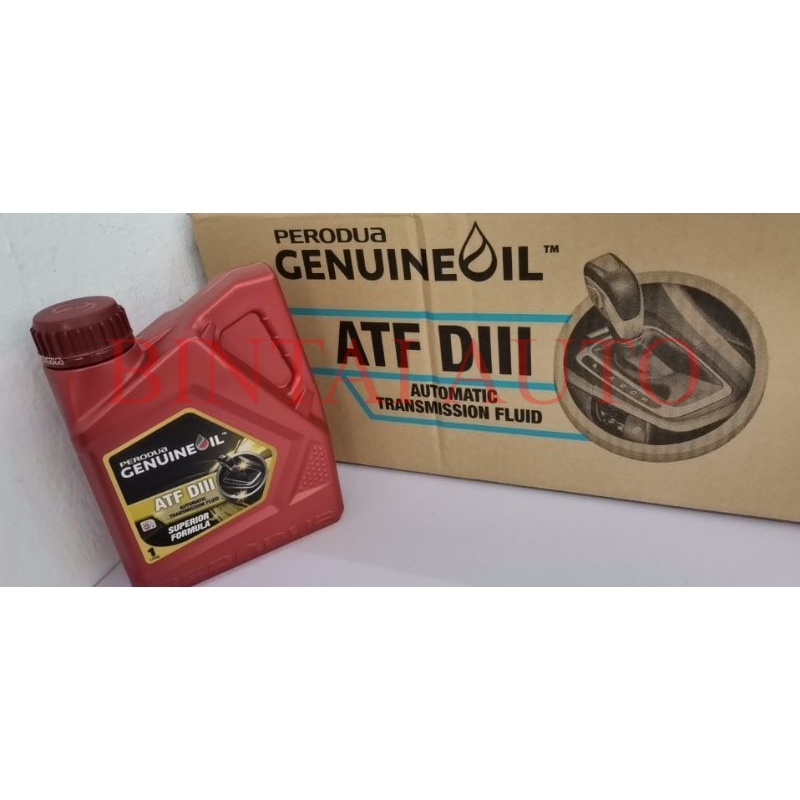 *PERODUA MYVI 05-10 AUTO GEAR TRANSMISSION OIL D-III D3 1LITER VIVA ...
