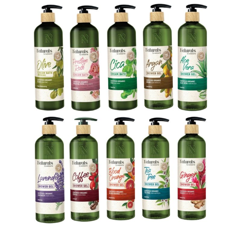 Naturals by Watsons Cream Bath / Shower Gel 490ml | Shopee Malaysia