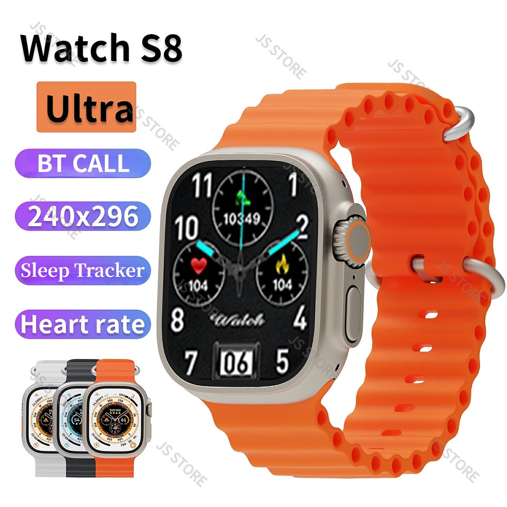 IWO S8 Ultra Smart Watch Series 8 Digital HD Screen Men Women Sport ...