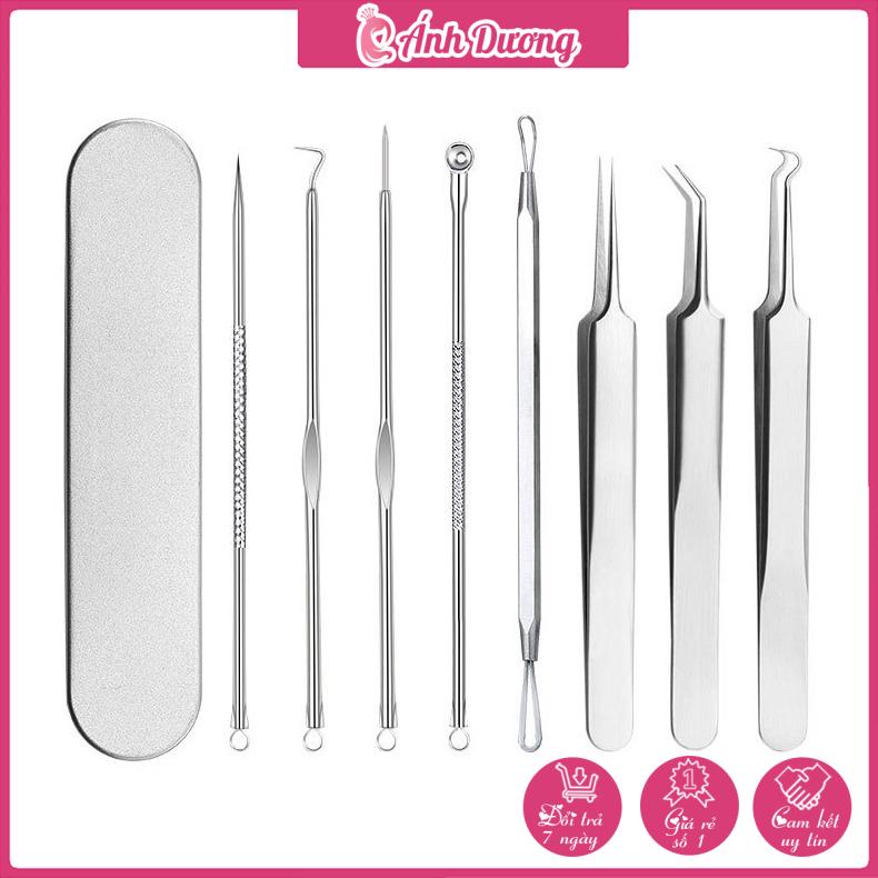 Acne Extraction Stick Set 8 Piece Tin Box (Spa Specialized) | Shopee ...