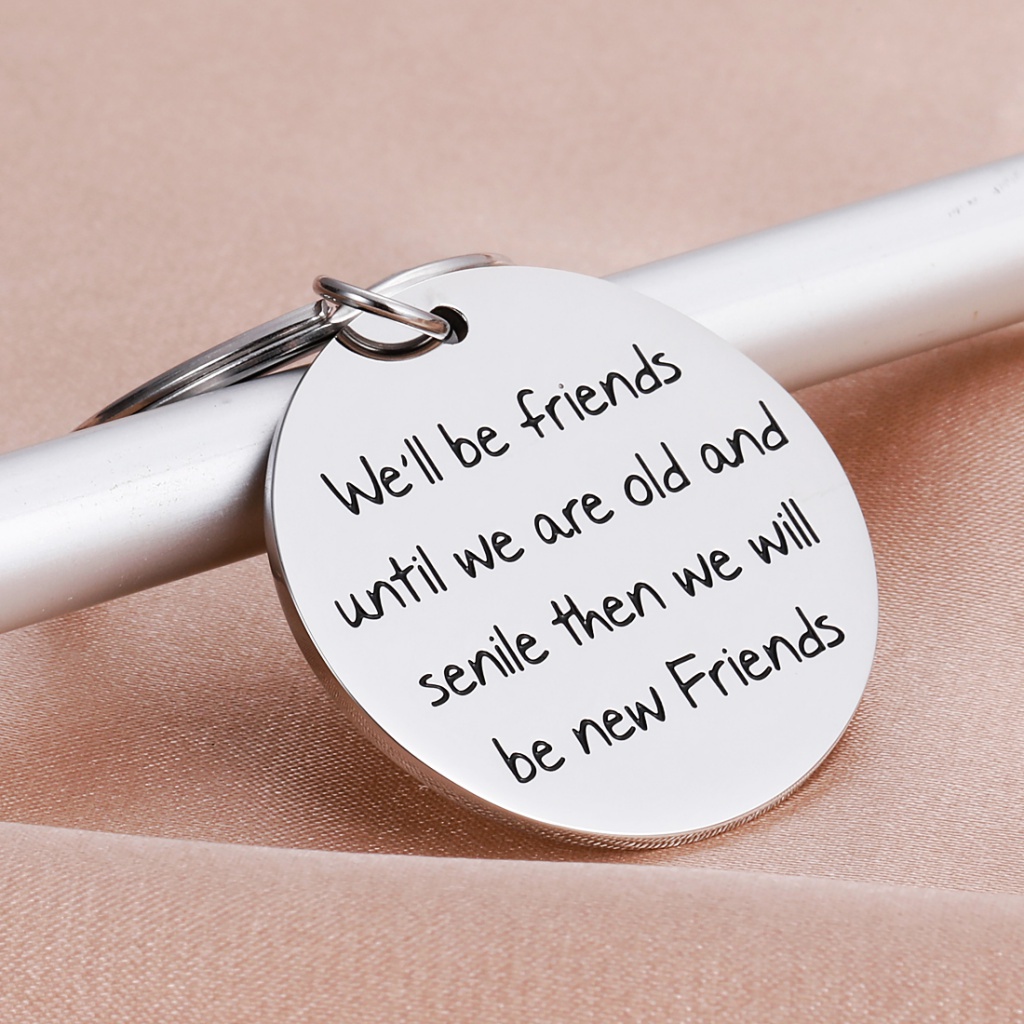 Friendship Gift Keychains for Women Best Friend Keychain Birthday ...