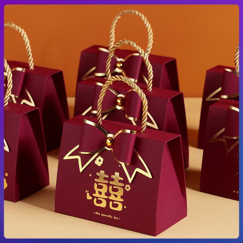 Spot Quick Release 】 Wedding Candy Box, Engagement Gift Box, Empty Box ...