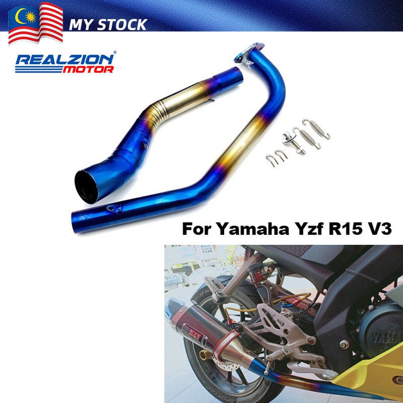 REALZIONMOTOR For Yamaha Yzf R15 V3 R15M V4 2017 2018 2019 Full System ...