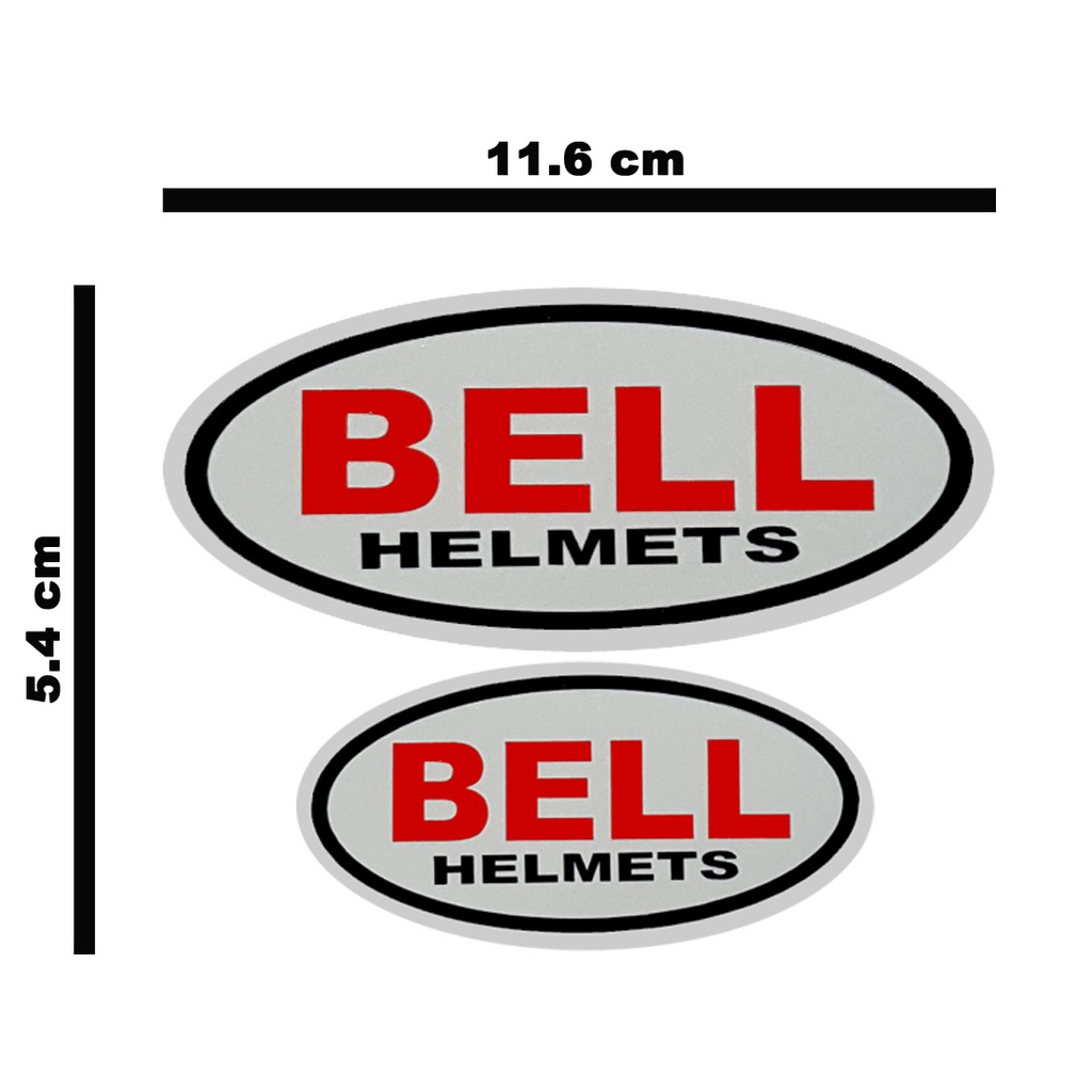 Sticker Sticker BELL HELMET Pantul ST136 | Shopee Malaysia