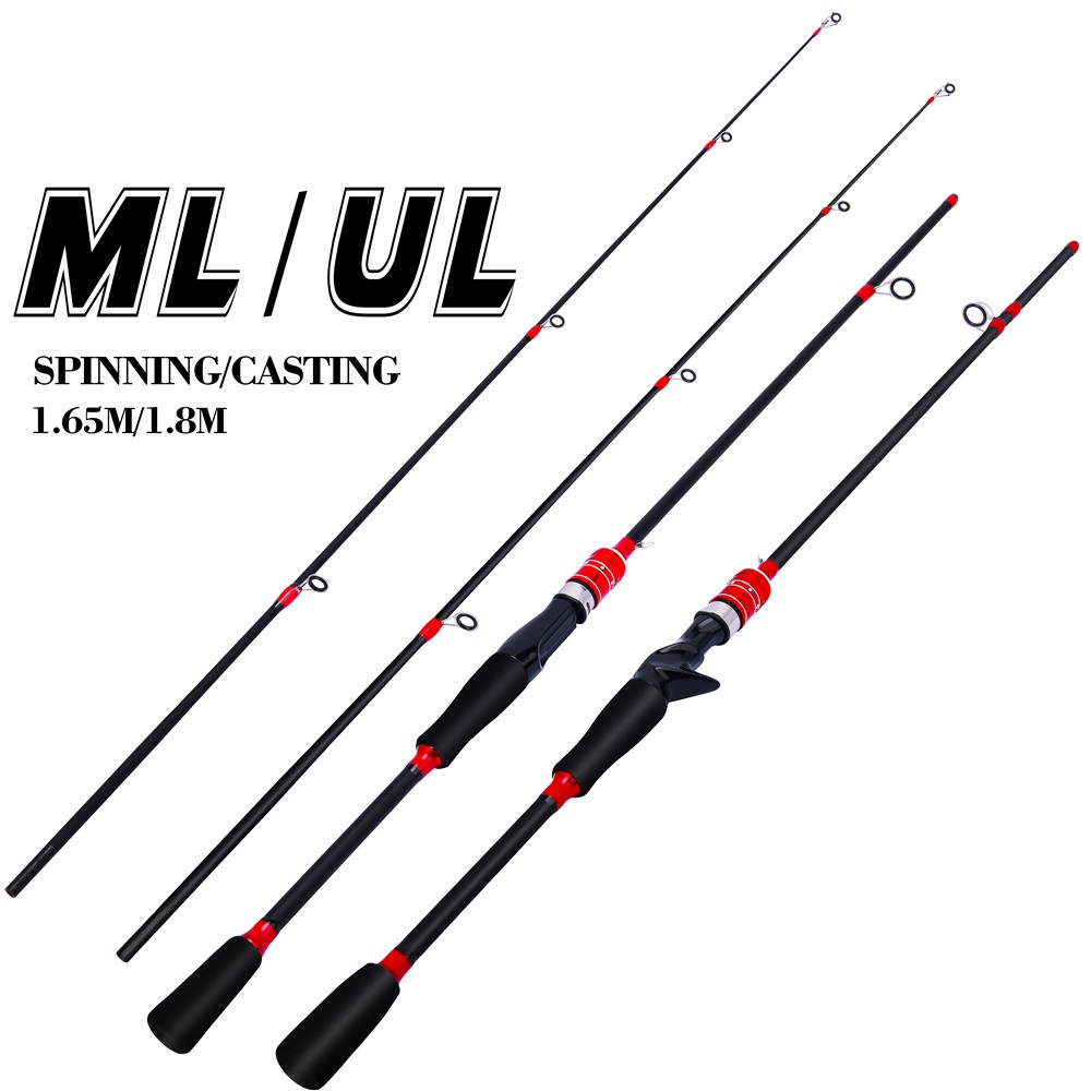 Ready Stock Malaysia FRRTC UL Rod Ultra Light Fishing Rod 1.65m 1.8m ...