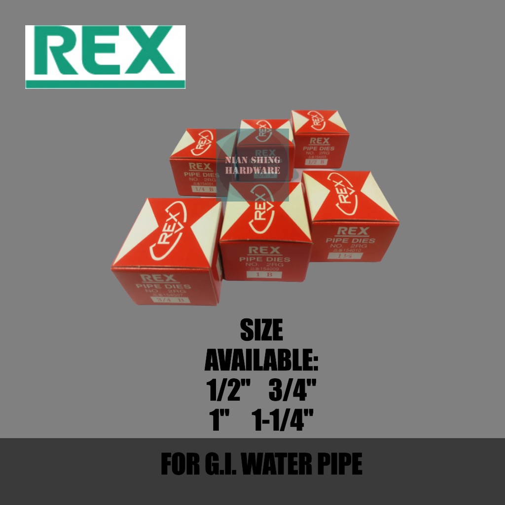 [Original] Japan REX GI dies 2RG Manual Pipe Threader | Shopee Malaysia