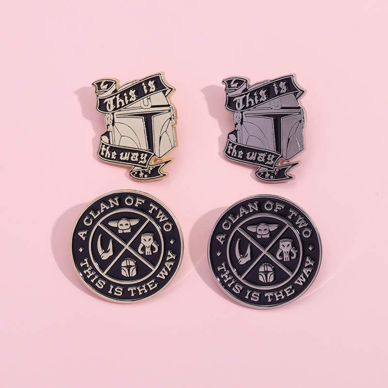 Star Wars Enamel Pin This Is The Way Badges Cool Brooch Cartoon Lapel ...