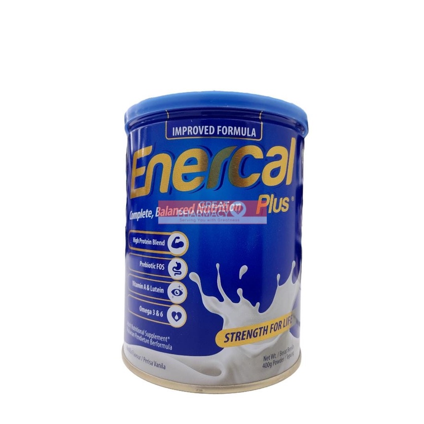 Enercal Plus Vanilla Flavor 400g | Shopee Malaysia