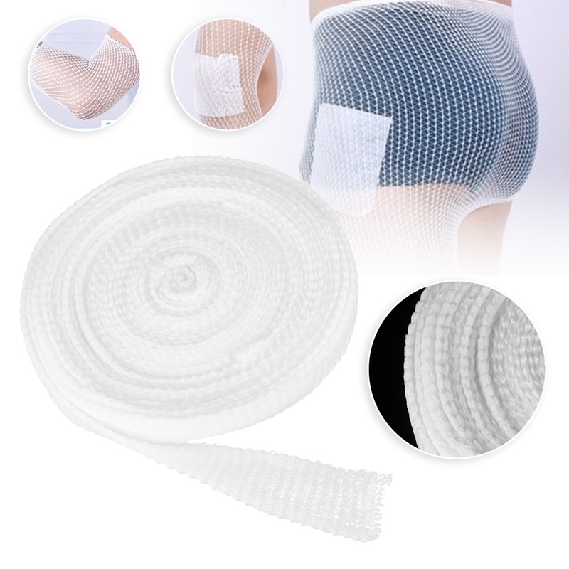 2M/Roll Elastic Net Wound Dressing Bandage Stretchable Medical Nursing ...