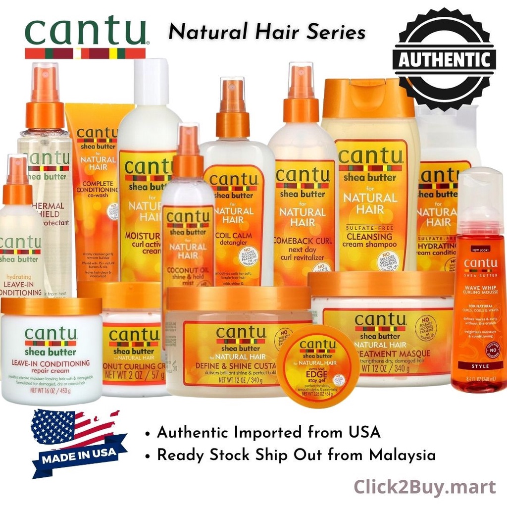 [Ready Stock] Cantu for Natural Hair Shampoo/Conditioner/Curl ...