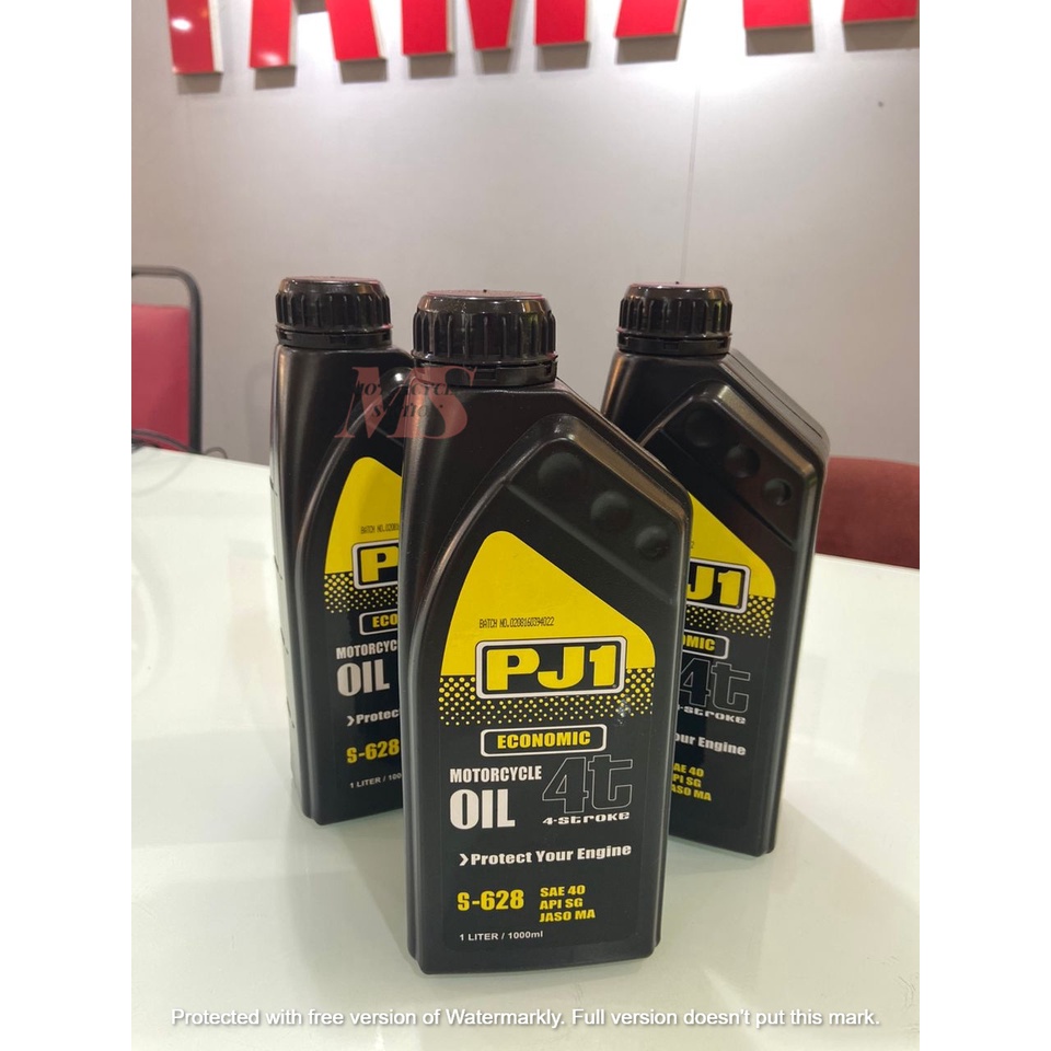 100% ORIGINAL PJ1 Engine Oil Benelli 4T FULLY / SEMI / SCOOTER Minyak Hitam | Shopee Malaysia