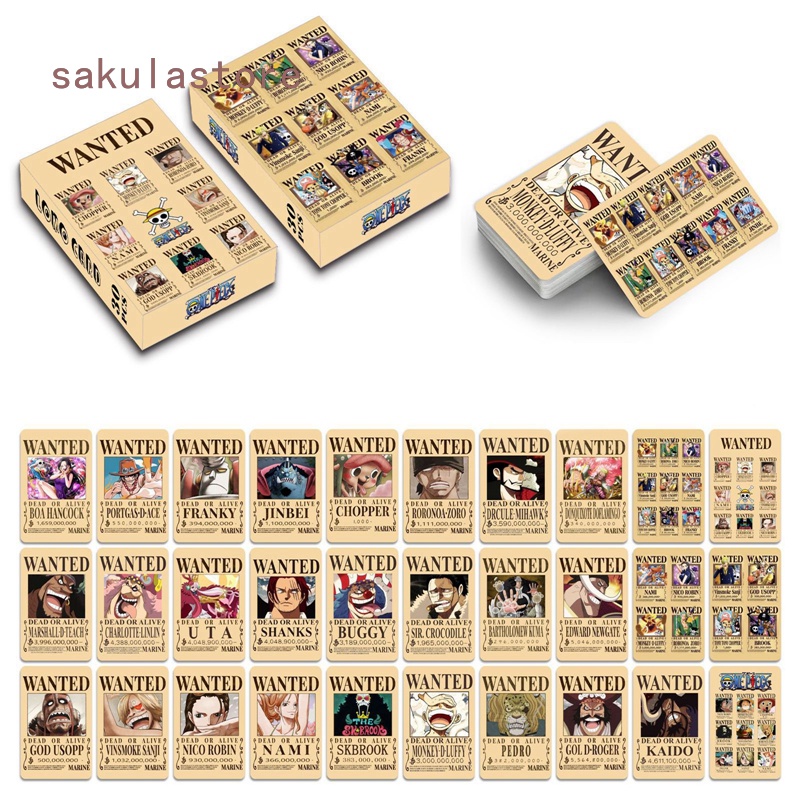 30pcs/set Anime One Piece | Photo Collection One Piece | Lomo Cards ...