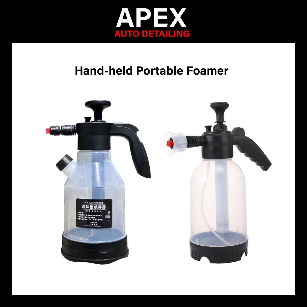 【APEX.Auto Detailing】Car Hand-held Portable Foamer 2000ML | Shopee Malaysia