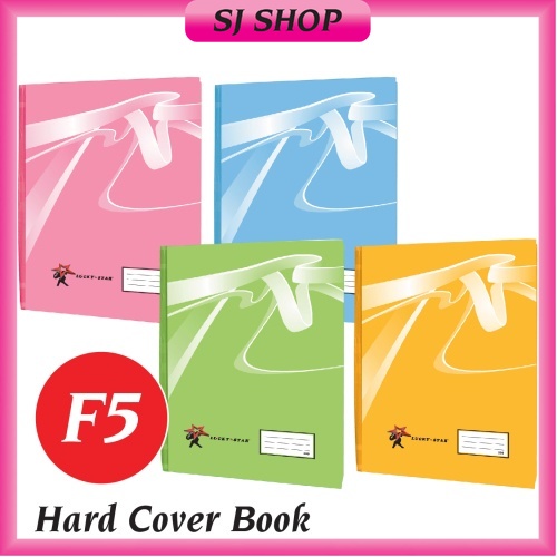 F5 Hard Cover Book Single Line 120p 200p 300p 400p | Hard Cover Quarto ...
