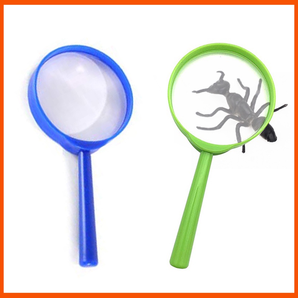Portable Magnifying Glass for Children Educational Toys Kids Magnifying ...