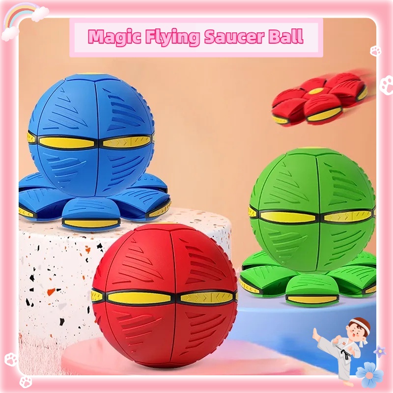 Magic Flying Saucer Ball UFO Flying Ball Outdoor Kid's Sports Balls ...