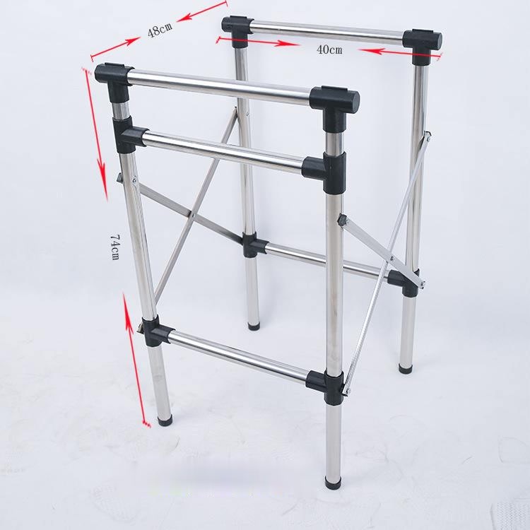 Stainless Steel Basin Stand Foldable / Kaki Sinki Lipat Basin | Shopee ...