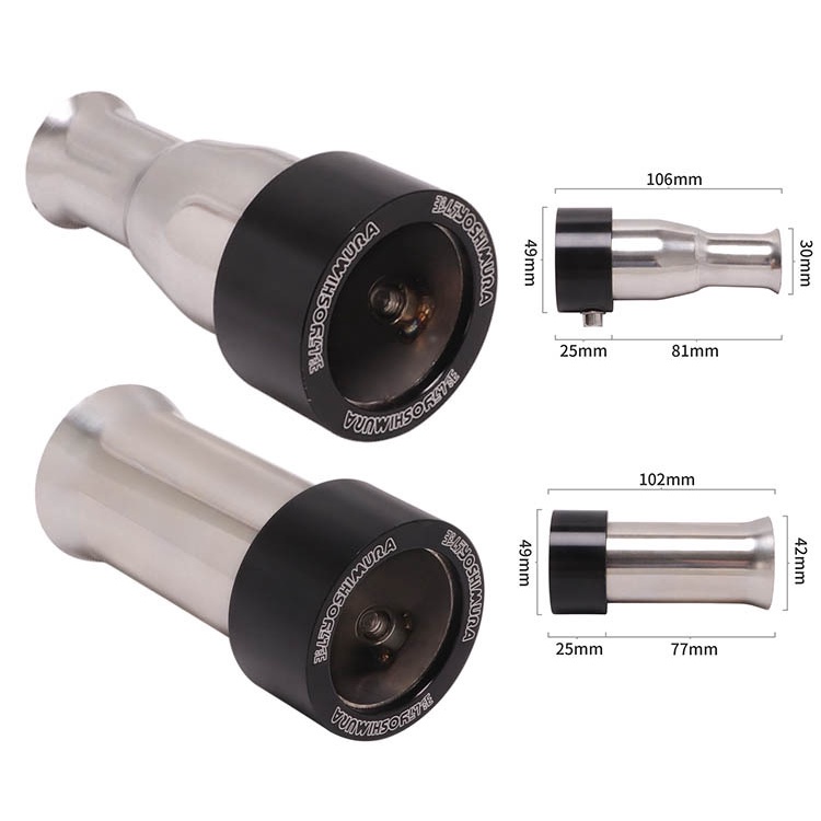 Yoshimura Motorcycle Exhaust Pipe Muffler Original R77 R11 R55 Exhaust ...